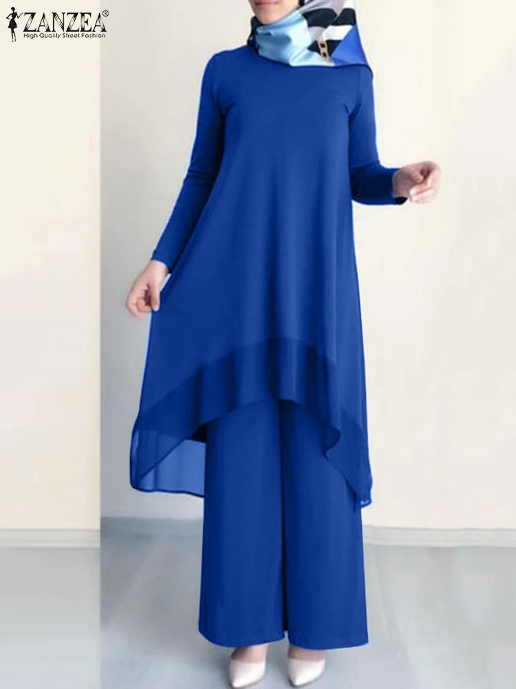 ZANZEA-traje-turco-musulm-n-Abaya-de-Dubai-para-mujer-Blusa-de-gasa ...