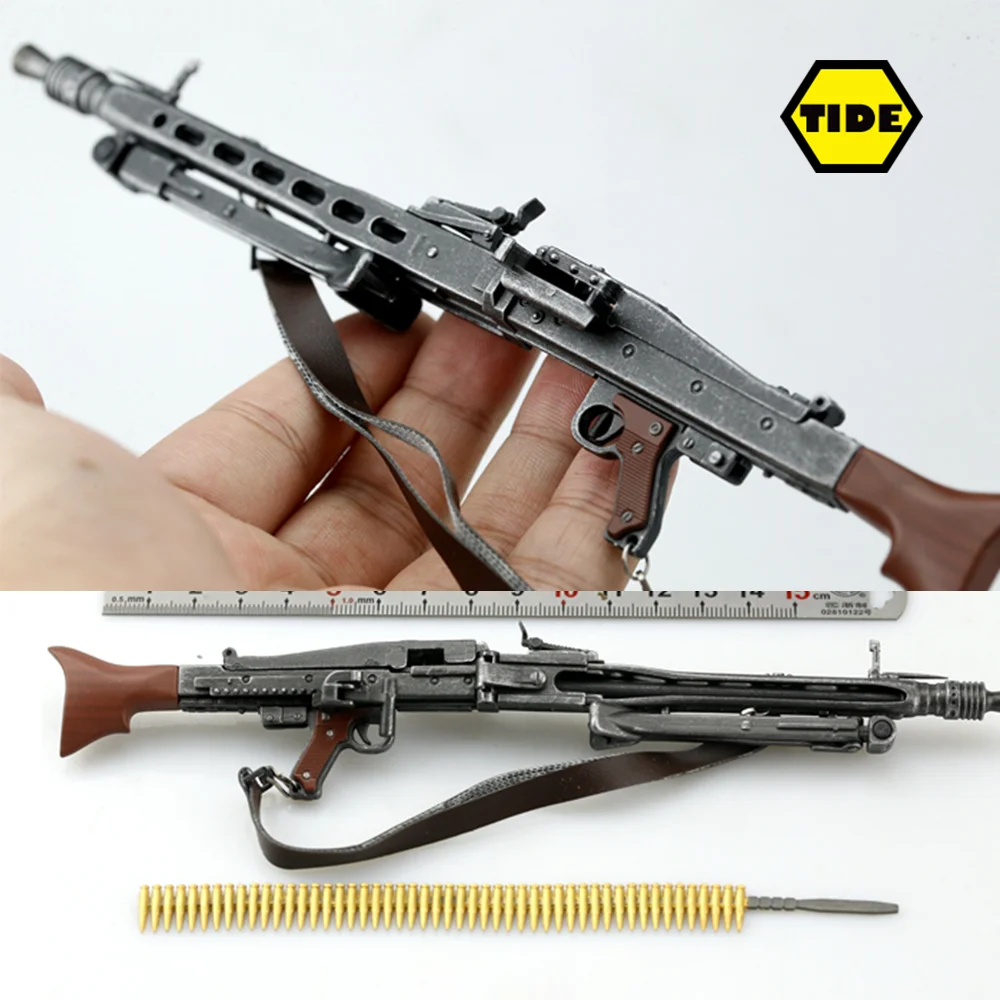 WWII 시리즈 1/6 기관총, PVC 소재, 발사 불가 모델, 액션 피규어 장면 구성 요소, MG42| | - AliExpress