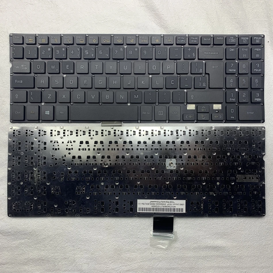 Brazil Laptop Keyboard For Lg U560 Unicorn 15 Br Layout - Replacement ...