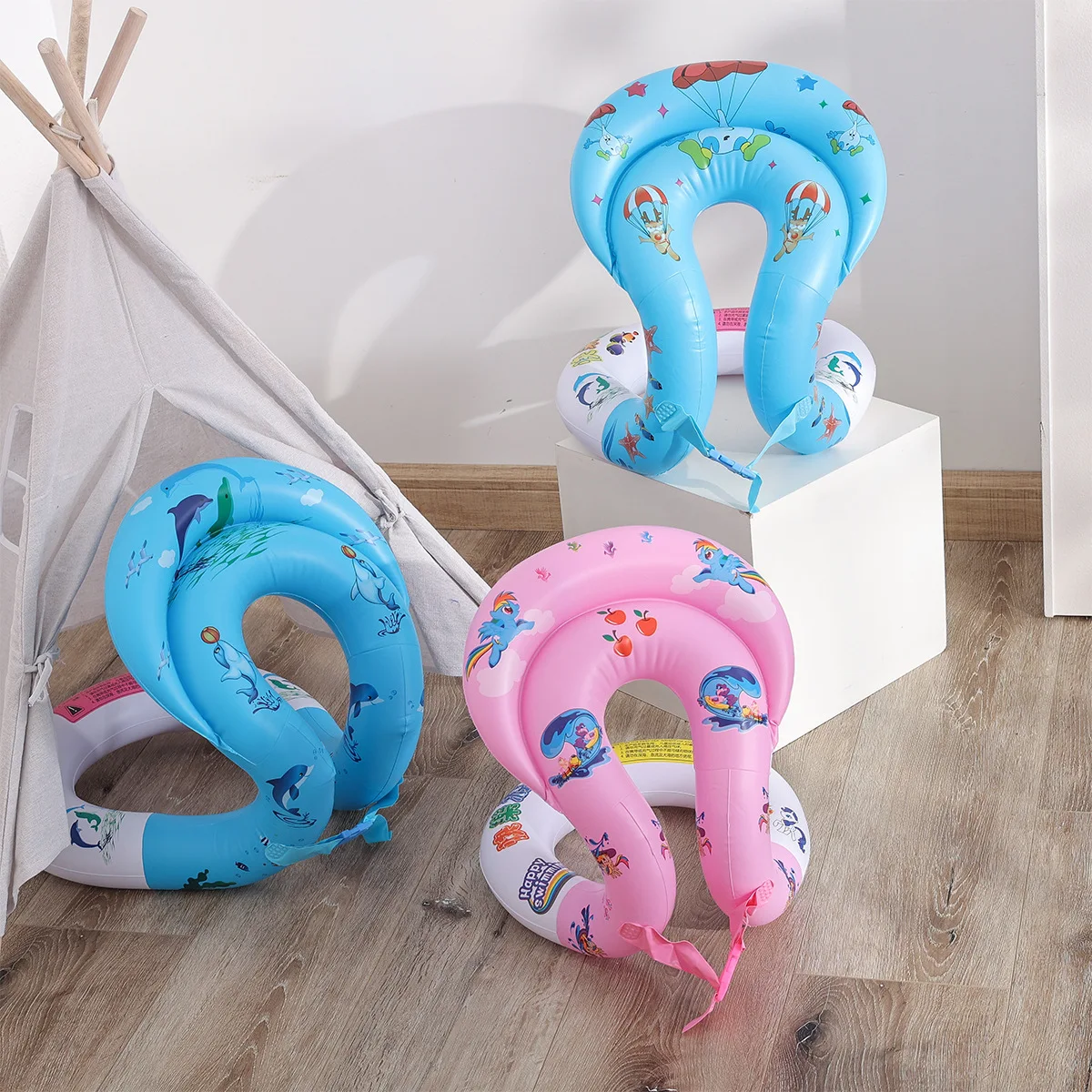 Swimming-Pool-Accessories-Buckle-Dual-Airbag-Inflatable-Swim-Jacket ...