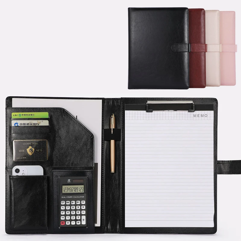 A4-Business-Padfolio-File-Folder-for-Document-Holder-Clipboard-Folder ...