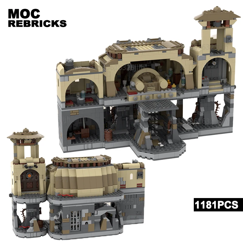 Science-Fiction-Film-Scene-MOC-Building-Blocks-Room-Model-DIY-Assembly ...