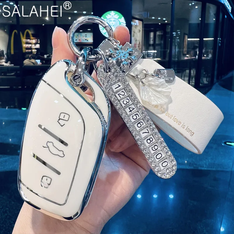 Soft TPU Full Cover Car Smart Key Case For Roewe I5 RX3 RX5 2017 2019 ...