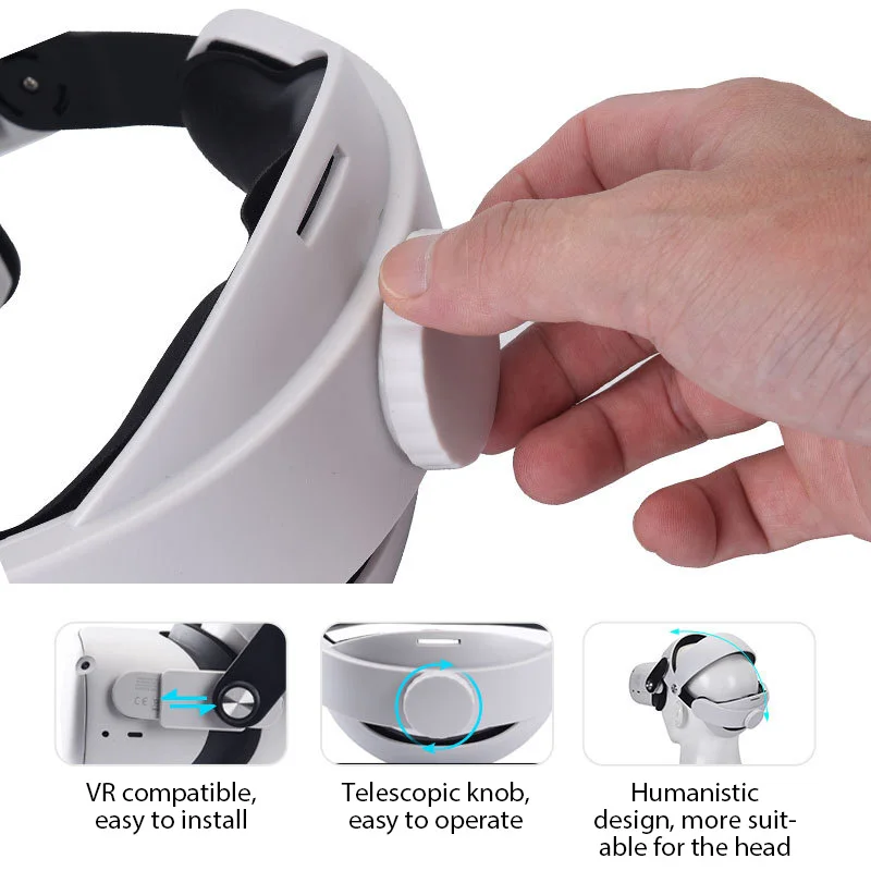 Upgrades m2 Halo Strap Elite Strap fur Quest 2 Alternative Head Strap verbessern den Tragekomfort fur Oculus Quest 2 vr Zubehor AliExpress
