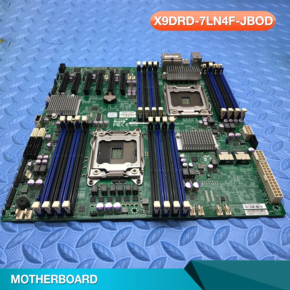 X9DRD 7LN4F JBOD para supermicro placa mãe E5 2600 família ecc ddr3 ...