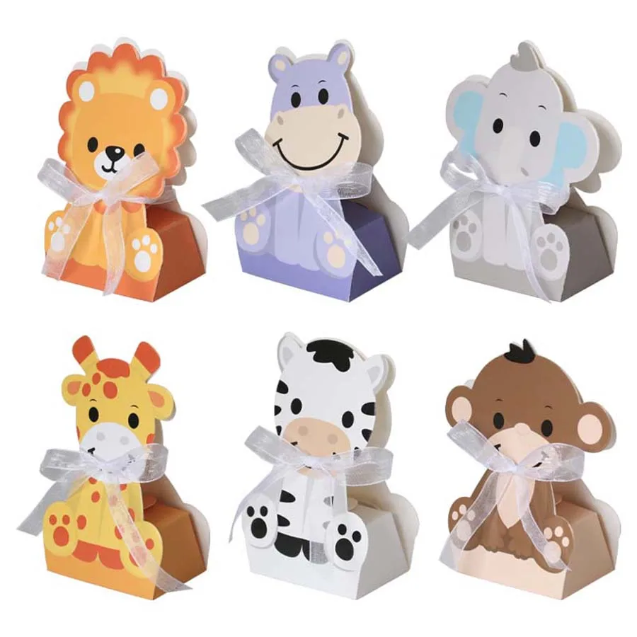 Goodie-Boxes-for-Birthday-Party-Tema-Animal-Safari-Favor-Animal-Selva ...