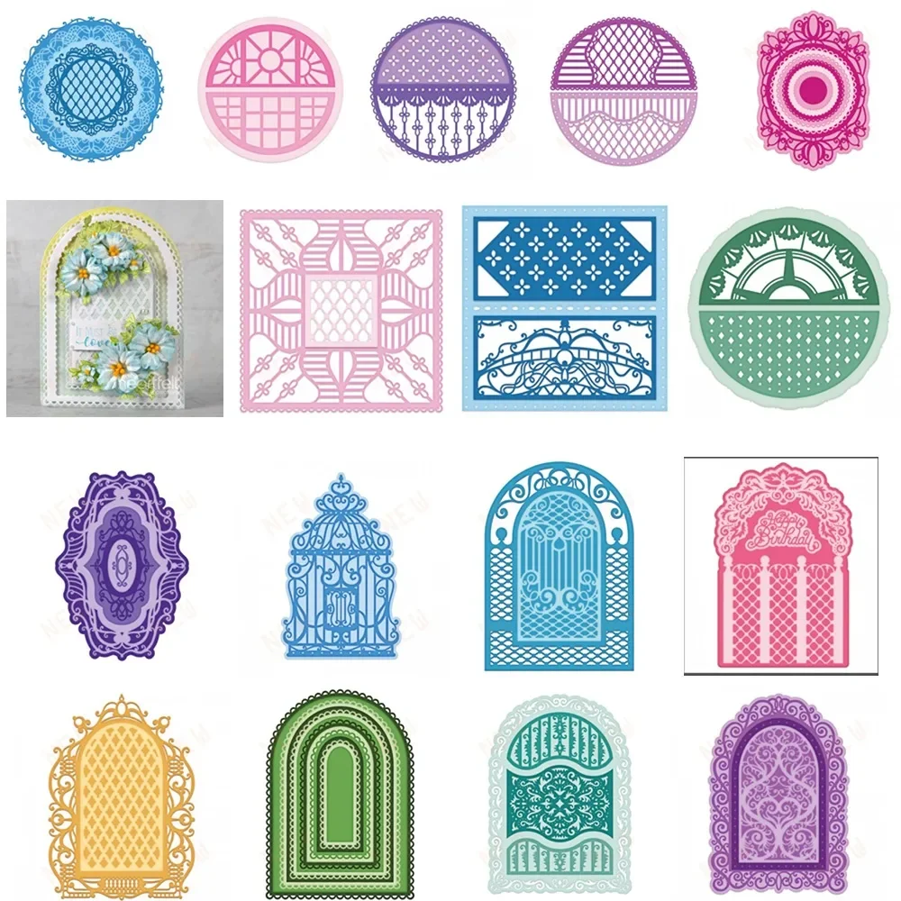 Flamboyant-Flourish-Gateway-Cutting-Dies-New-Arrival-2024-Diy-Molds ...