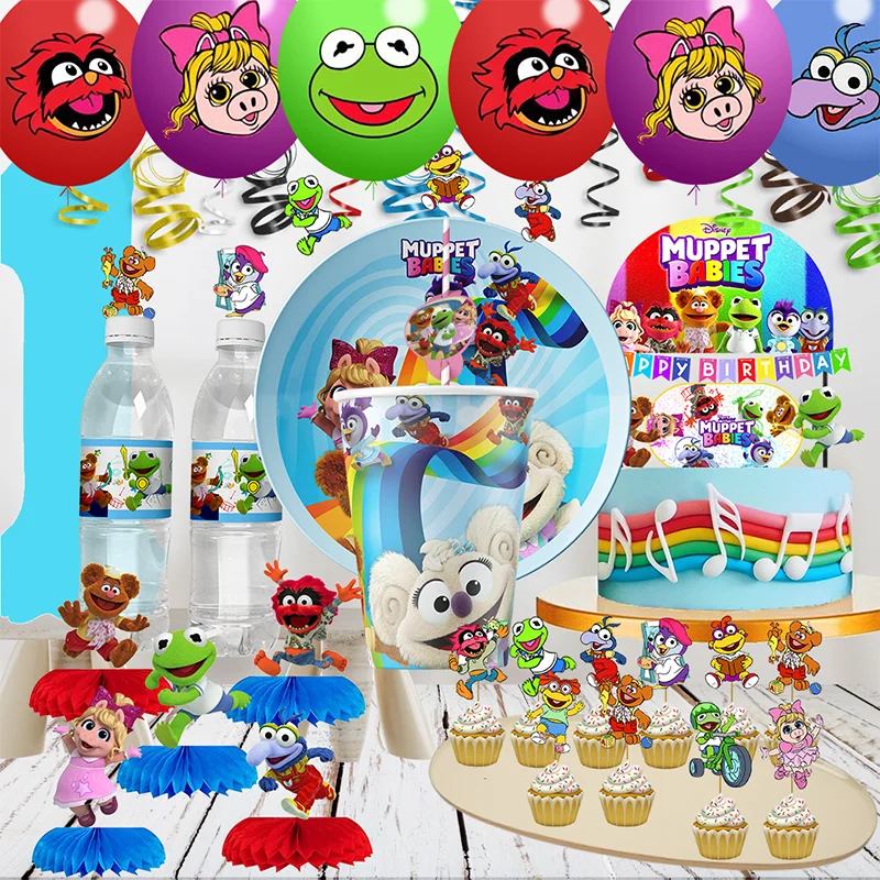 disney-MUPPET-BABIES-Theme-DIY-Birthday-Party-Disposable-Tableware ...
