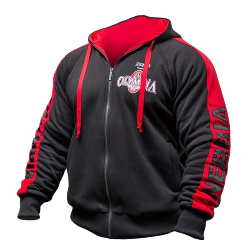 2023 OLYMPIA Men Gyms Hoodies Gyms Fitness Bodybuilding Sweatshirt ...