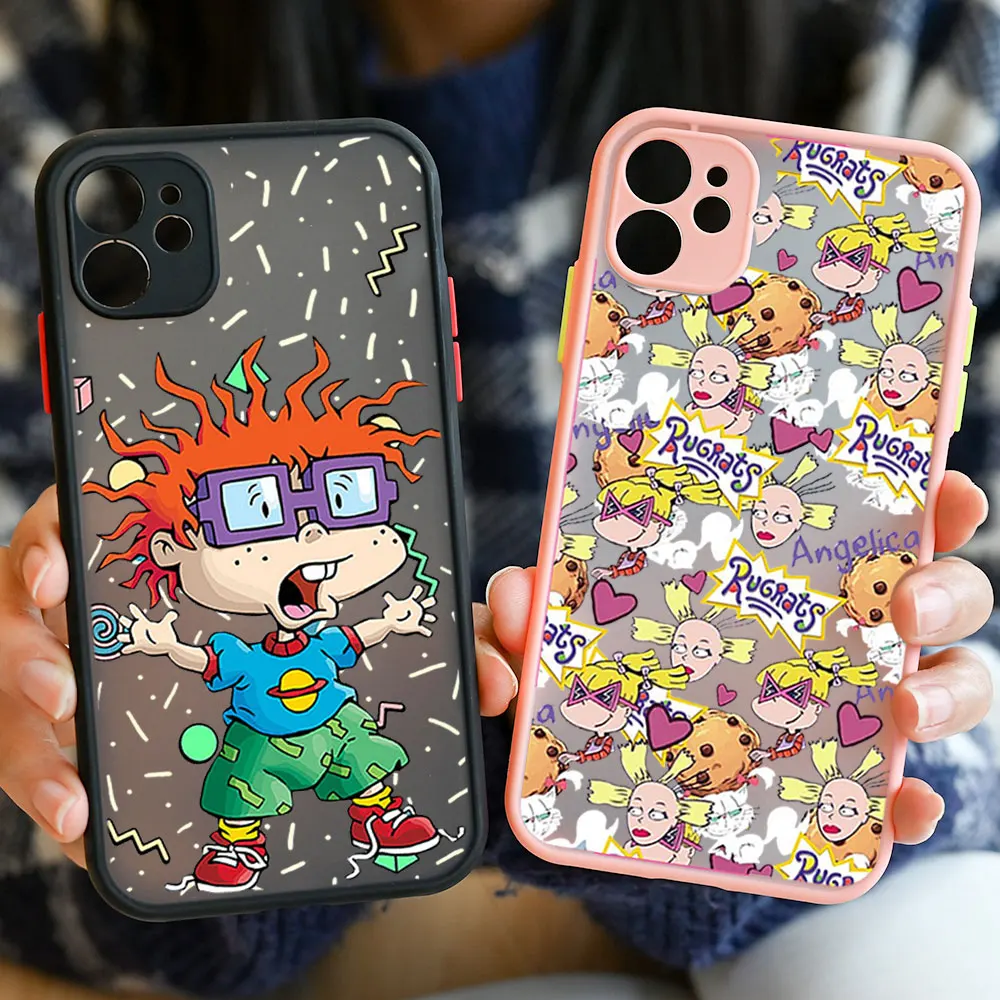 Cartoon-Funny-R-Rugrats-Phone-Case-for-IPhone-13-14-12-11-15-Pro-Max ...