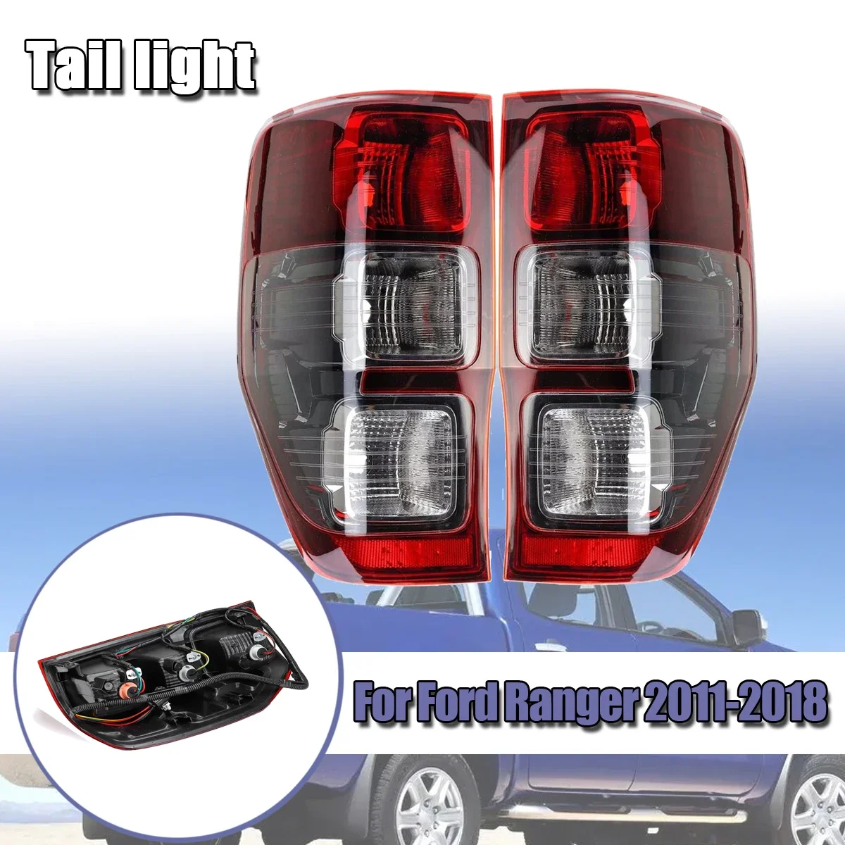 Car-Left-Right-Rear-Tail-Light-Brake-Lamp-Taillight-for-Ford-Ranger-Ute ...