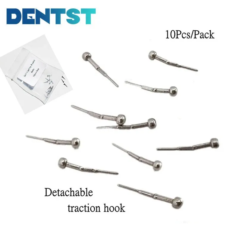 10Pcs-Bag-Dental-Orthodontics-Self-Ligating-Brackets-Hooks-Crimpable ...