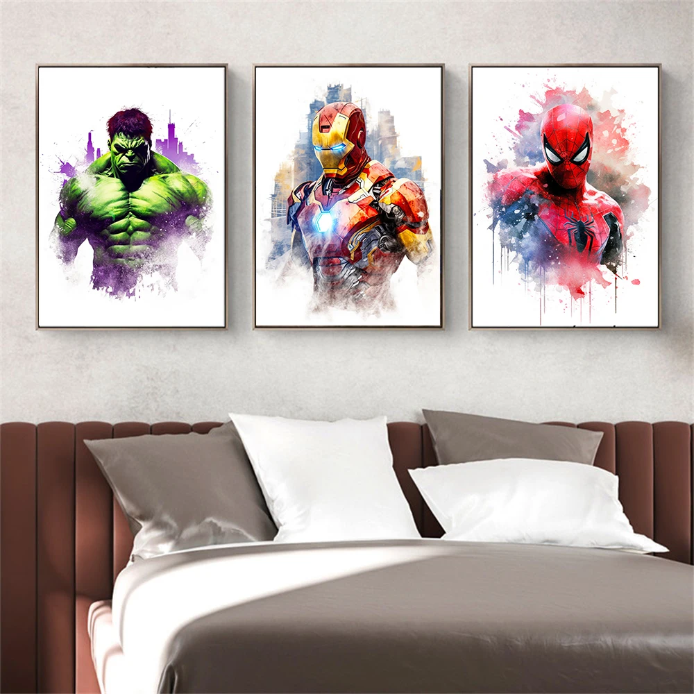 Simple Marvel Painting: A Must-Have for Marvel Fans and Home Decor ...
