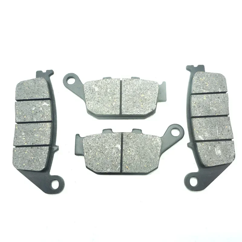Front Rear KX250 Brake Pads Front & Rear Brake Pads For Kawasaki KX250 2001-2008 - Semi-Metallic ...