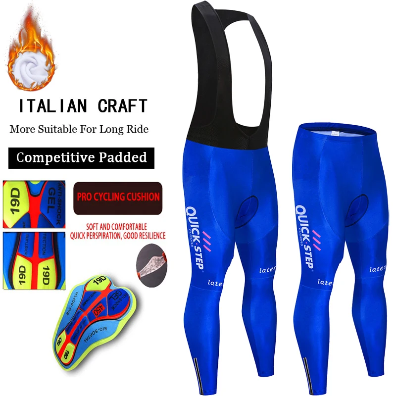 Quick Step Cycling Pants Men Bike Clothing Thermal Men's Winter Outfit ...