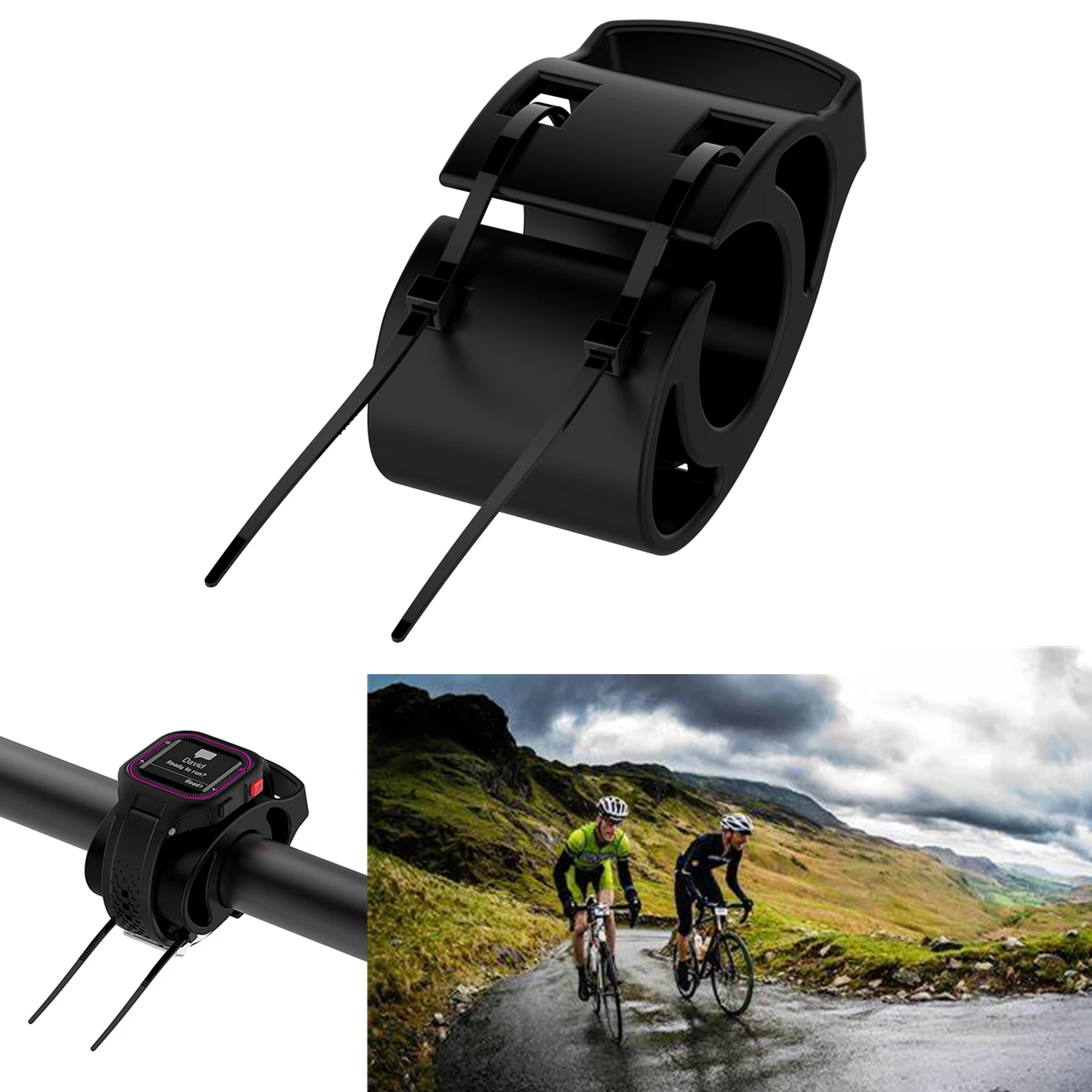 For-Forerunner-Garmin-Fenix-Sports-Watch-Bicycle-Handlebar-Mounting ...