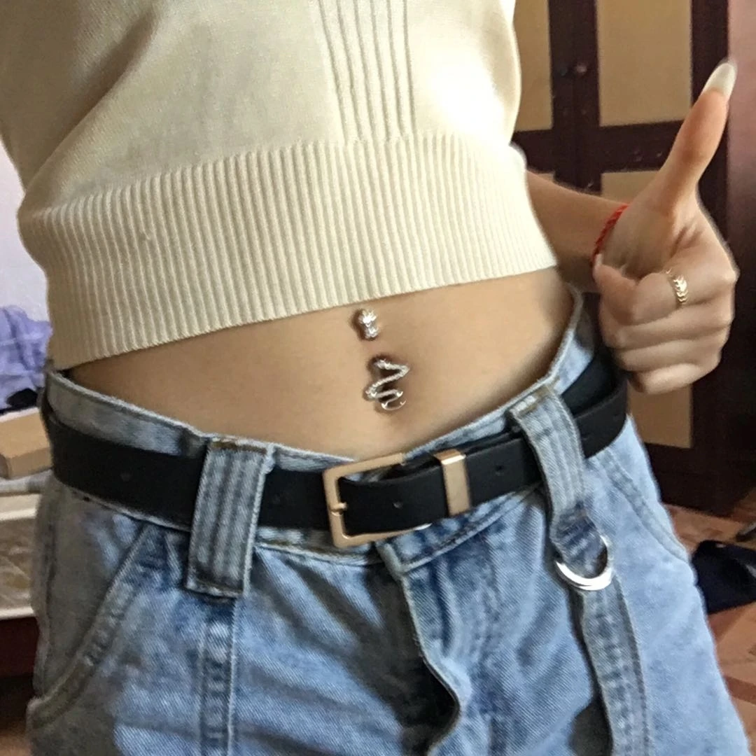 Cross Belly Button Rings Tumblr