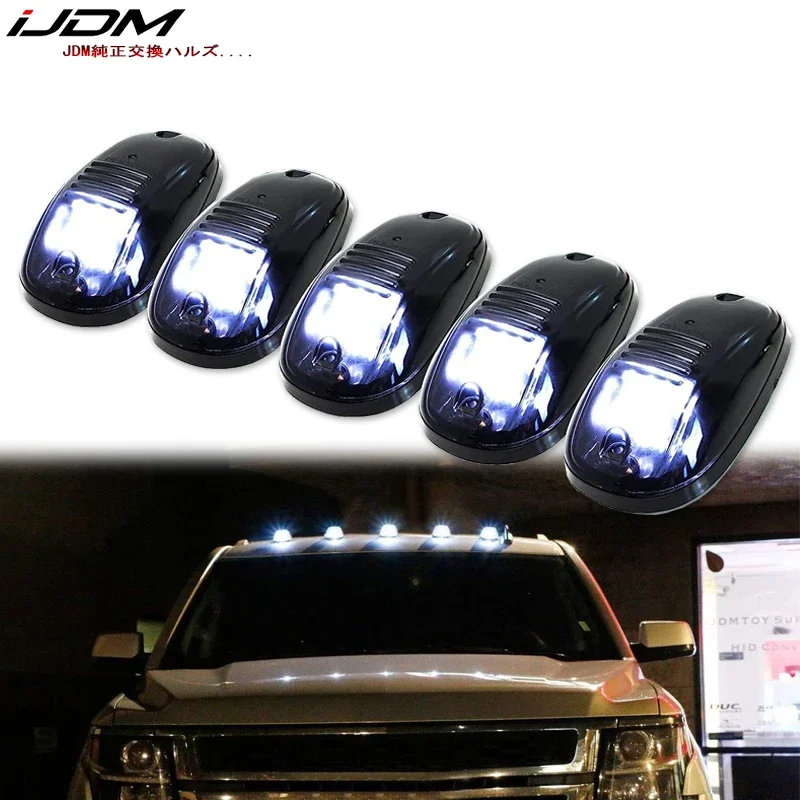 5pcs Car Styling LED Cab Roof Top Marker Running Lights For Truck SUV ...