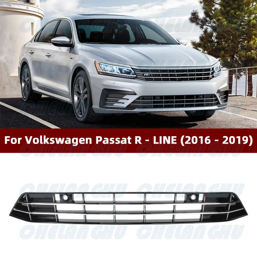 For VW Passat R-LINE 2016 2017 2018 2019 Front Bumper Lower Center ...