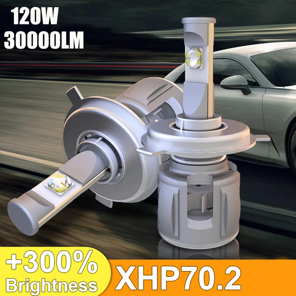 XHP70-Chip-120W-H7-LED-Car-Headlight-H4-LED-Lamp-H11-H4-H1-9005-9006 ...