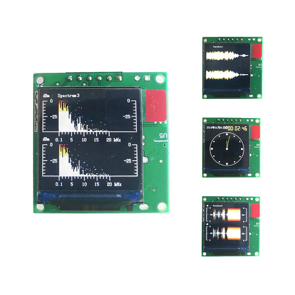 1-3-Mini-LCD-music-spectrum-display-Analyzer-MP3-power-amplifier-Audio ...