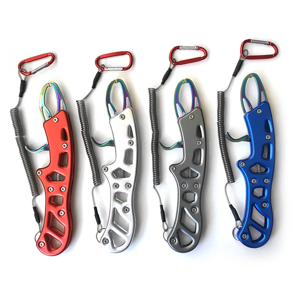 Color Fish Nose Pliers Control Outdoor Gear Tools Fishing Tongs Gripper ...