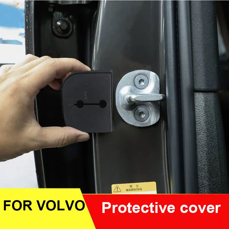 car door lock buckle protection cover For volvo XC60 XC90 S90 V90 XC40 ...