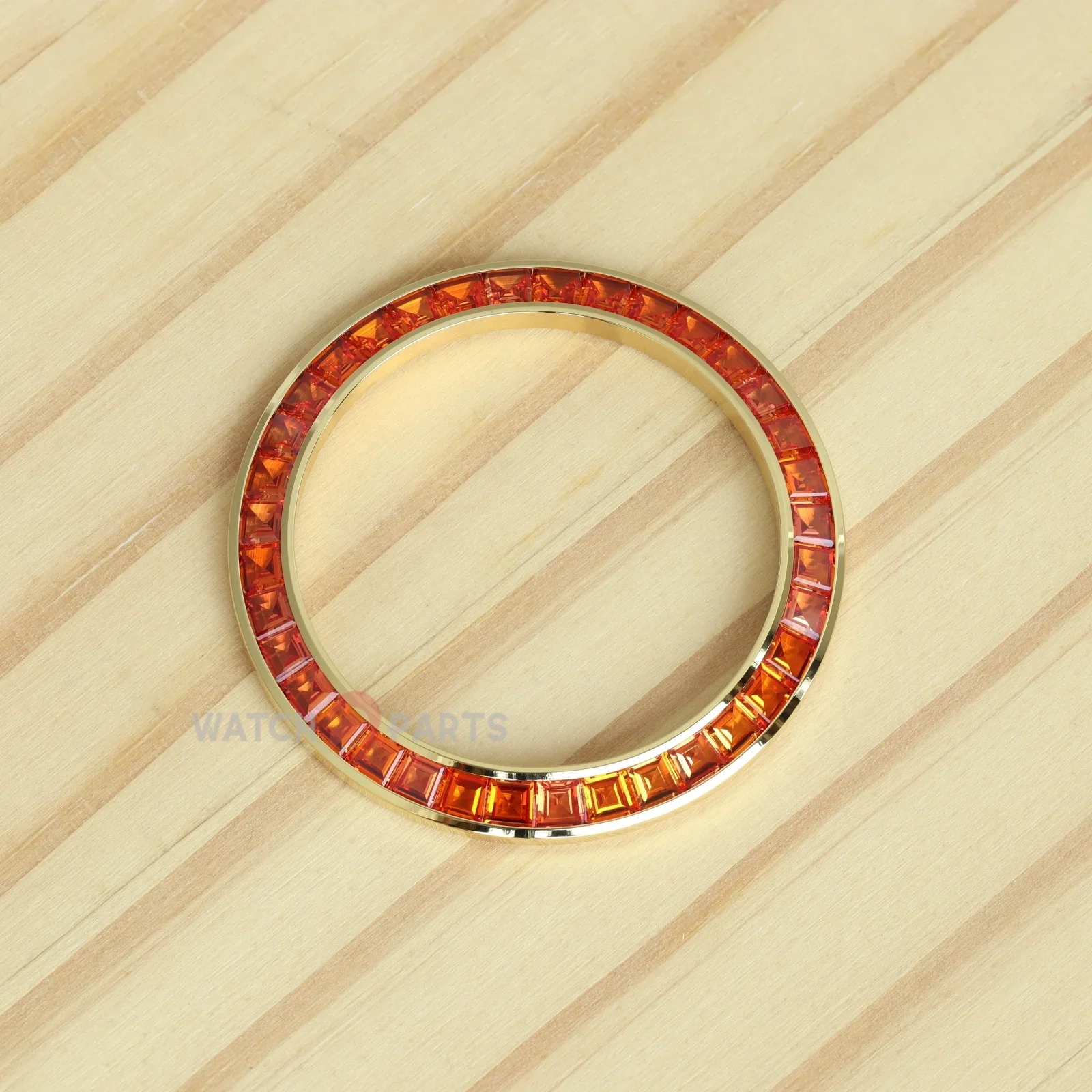 Orange Gemstone Watch Bezel for Rolex Daytona 40mm Watch - AliExpress 1511