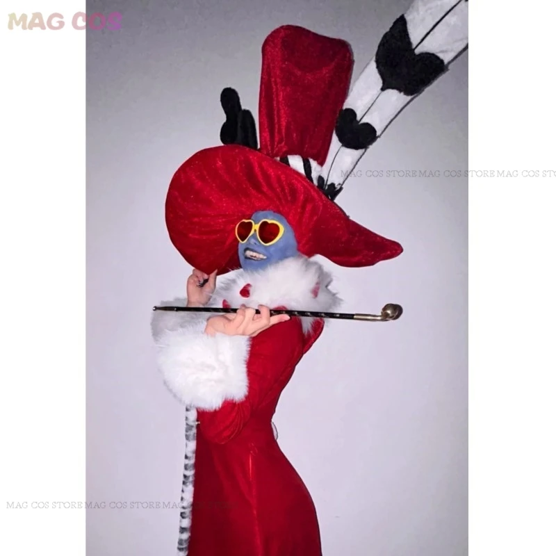 Val-Cosplay-Costume-Fancy-Dress-Outfit-With-Hat-Women-Halloween ...