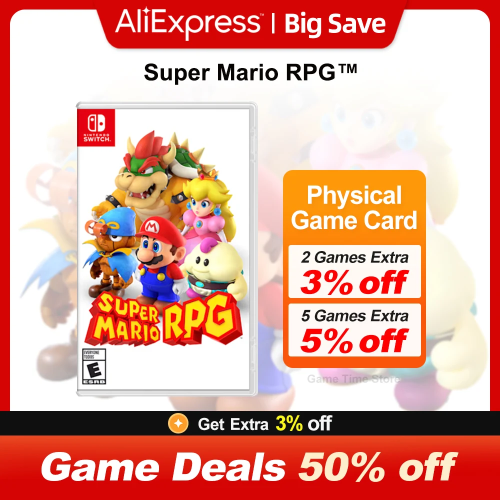 Super-Mario-RPG-Nintendo-Switch-Games-Cartas-de-Jogo-F-sico-Oficial ...