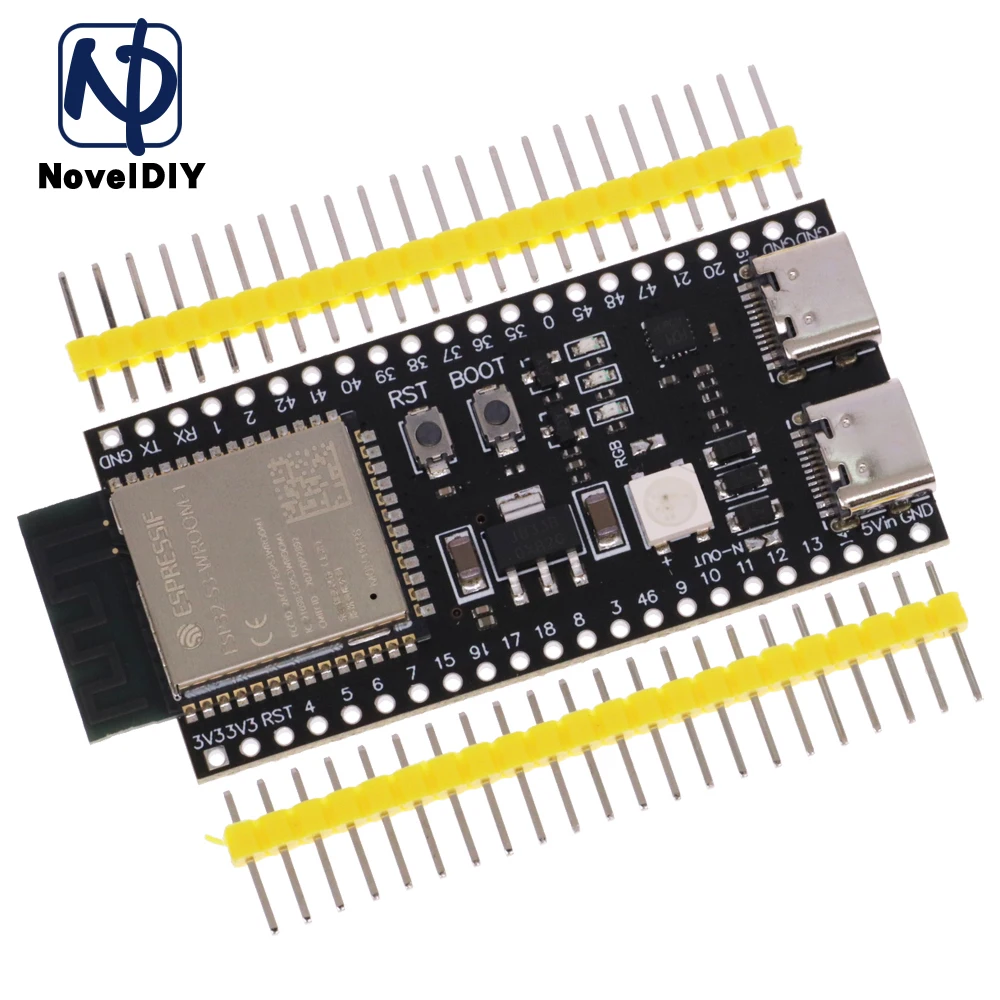 Esp32/ESP32 S3 wifi + bluetooth internet das coisas duplo tipo c placa de núcleo placa de ...