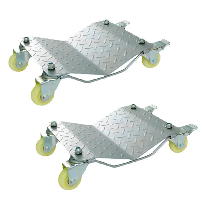 2-Pcs-Car-Tire-Wheel-Trolley-Dollies-Vehicle-Moving-Tire-Skates-with-4 ...