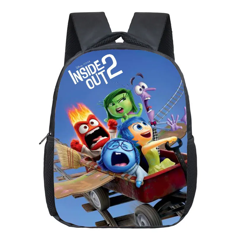 Nueva mochila de dibujos animados Inside Out 2, mochila para niños de ...