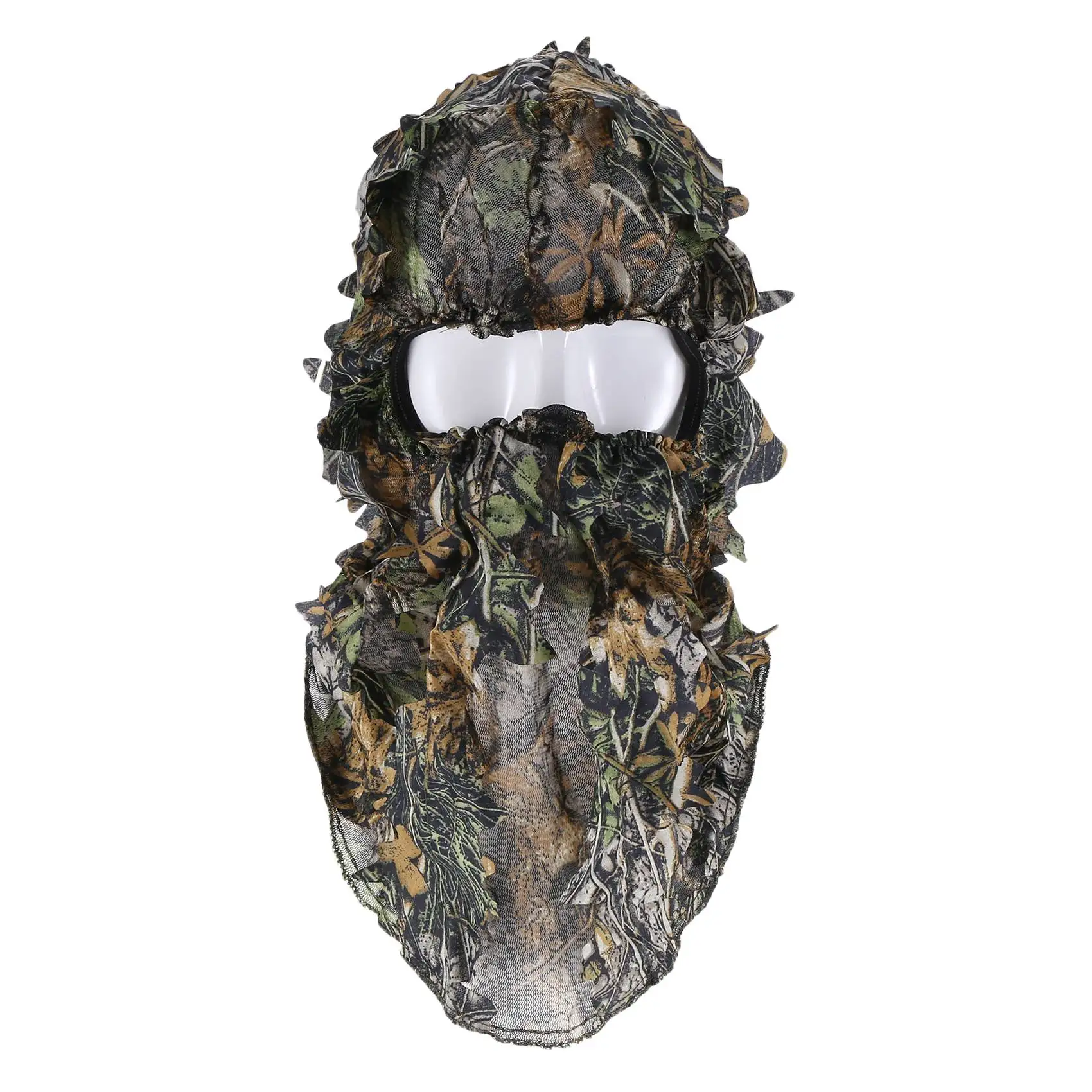 Camouflage-Hunting-Leafy-3D-Face-Mask-Hood-Outdoor-Hunting-Fishing ...