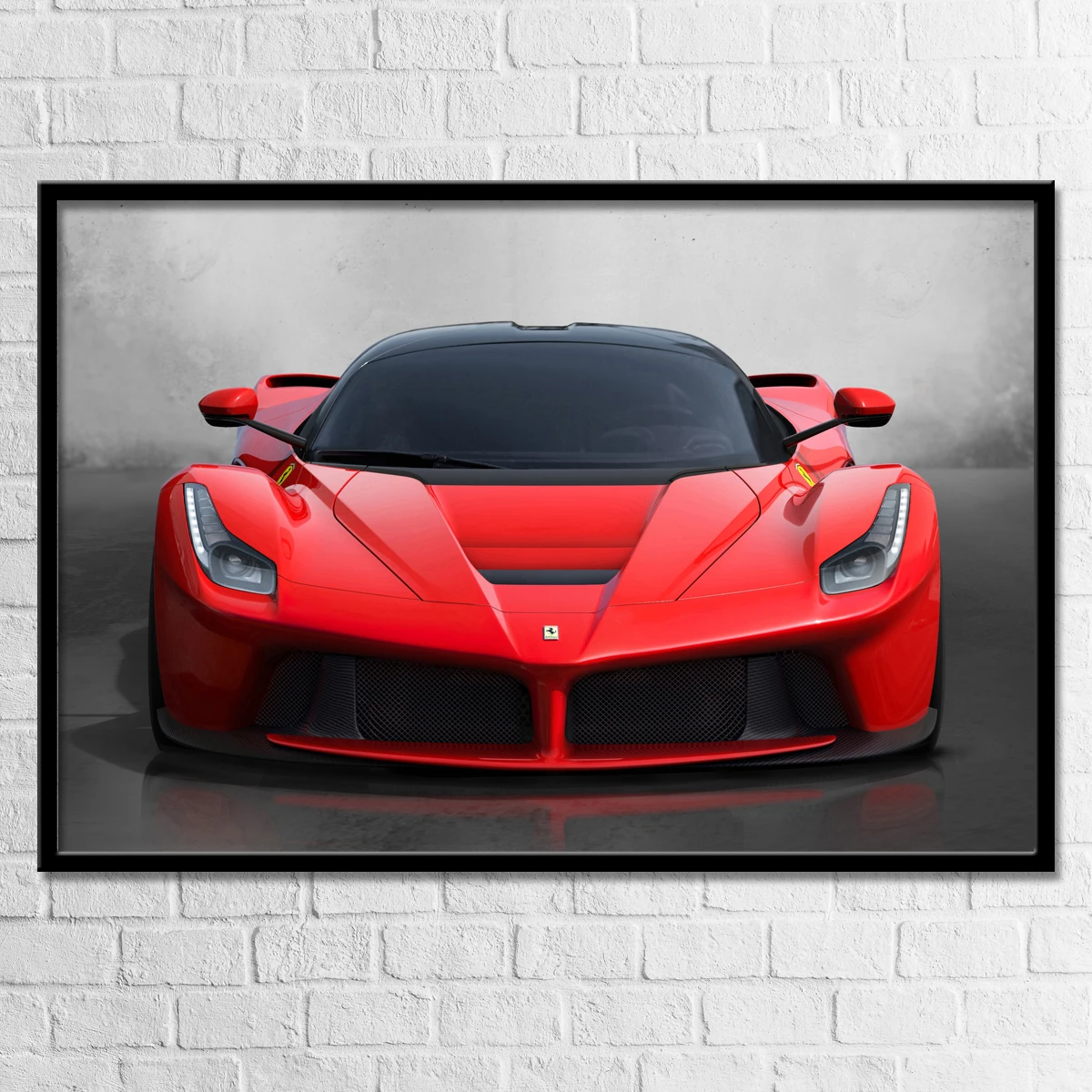 Ferrari Laferrari Front View Wallpaper