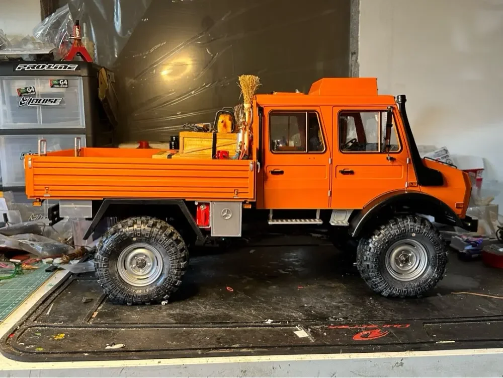 ABS-Hard-Unpainted-Car-Unimog-U4000-U5000-military-4x4-Off-Road-Truck ...