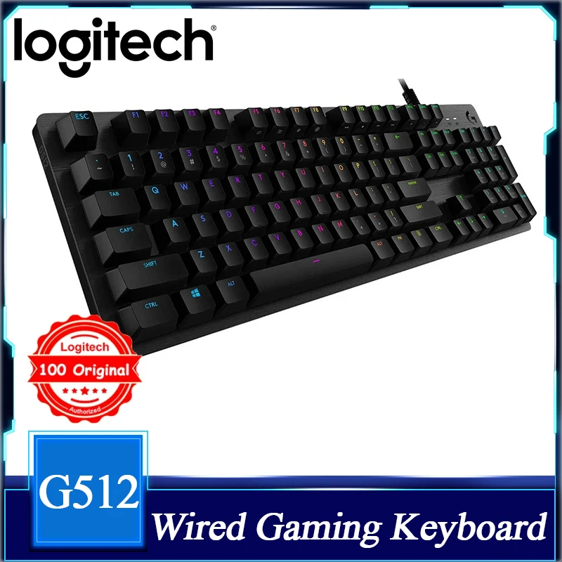 Logitech G512 Carbon Lightsync Rgb Keyboard Gaming Mekanik Berkabel ...