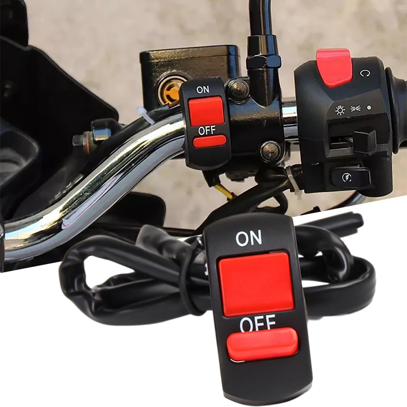 Universal-Motorcycle-Handlebar-Switch-ON-OFF-Button-Connector-Moto ...
