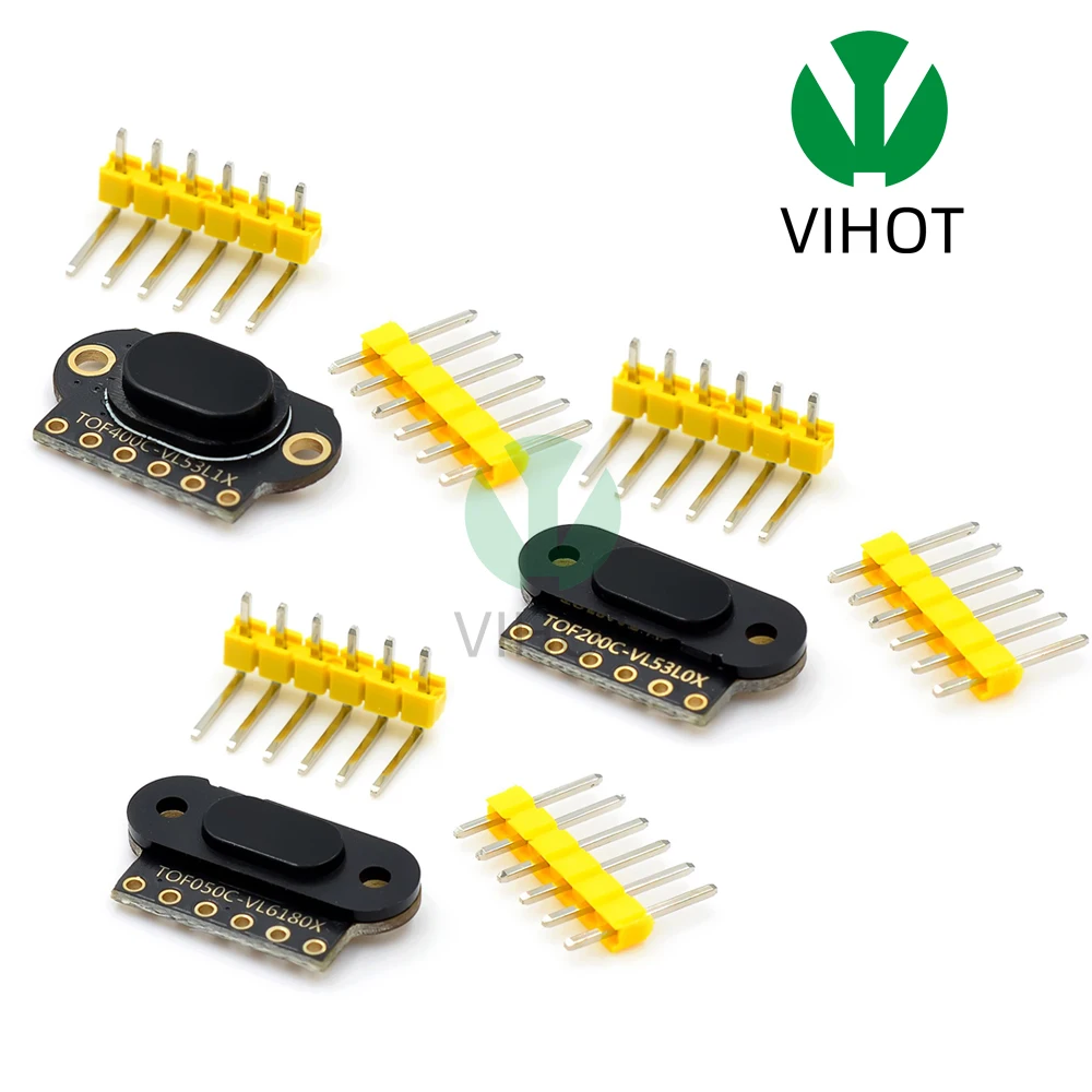 ToF-VL6180-VL53L0X-VL53L1X-TOF050C-TOF200C-TOF400C-50cm-2M-4M-IIC ...
