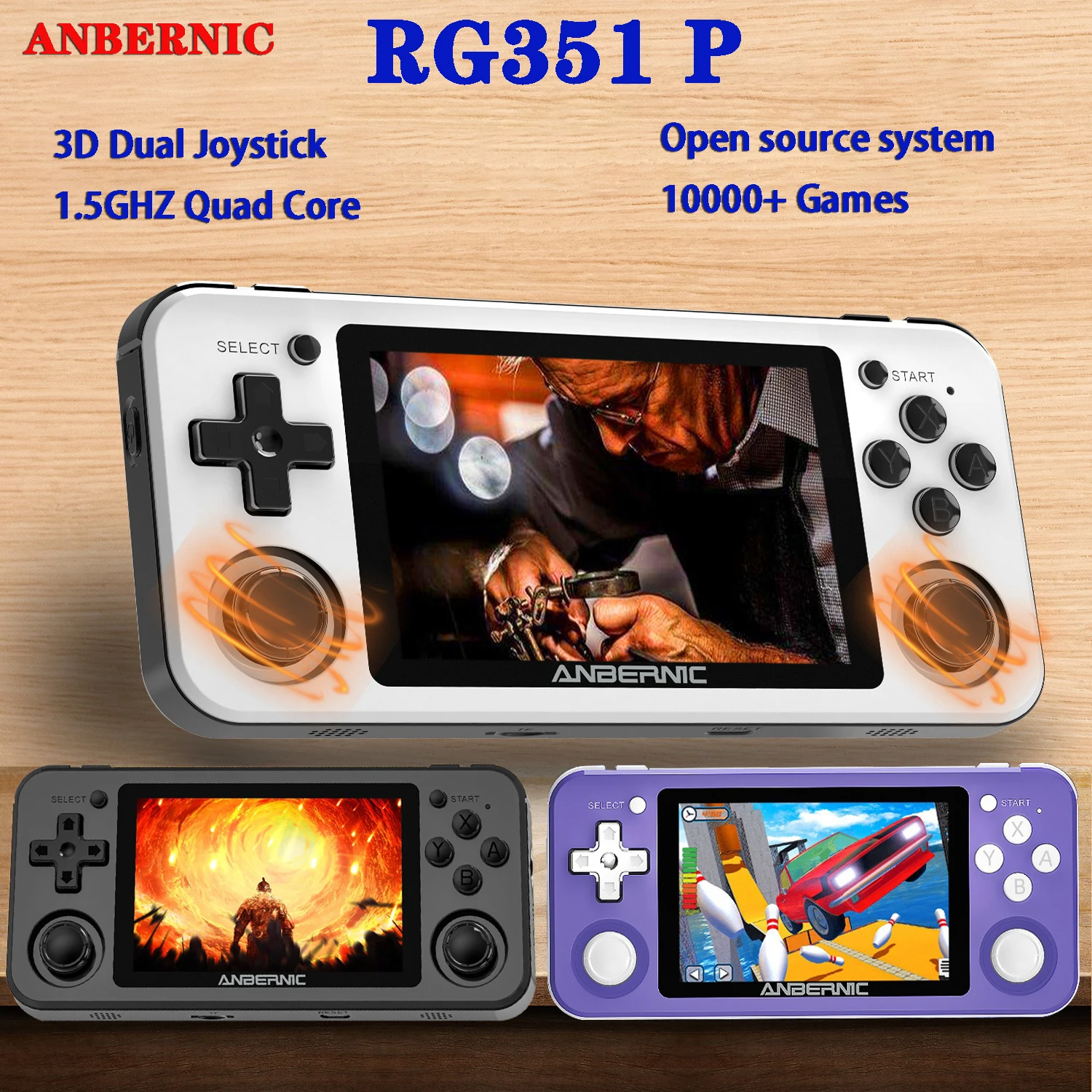 ANBERNIC-consola-de-juegos-port-til-RG351-P-Retro-Arcade-RG351P-WIFI ...