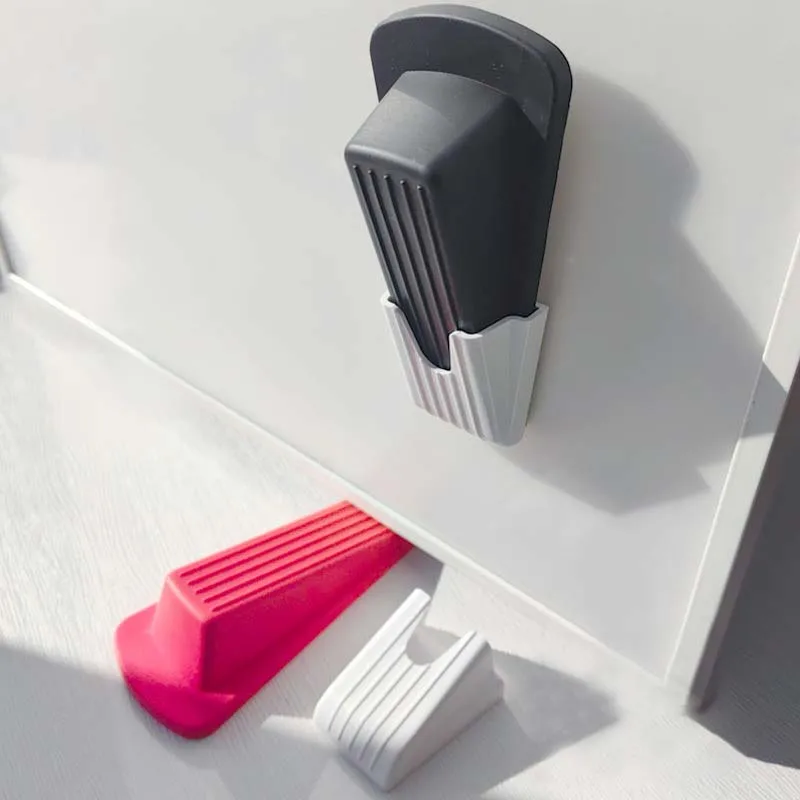 9colour-Practical-Safety-Soft-Silicone-Door-Stoppers-Block-Wedges ...