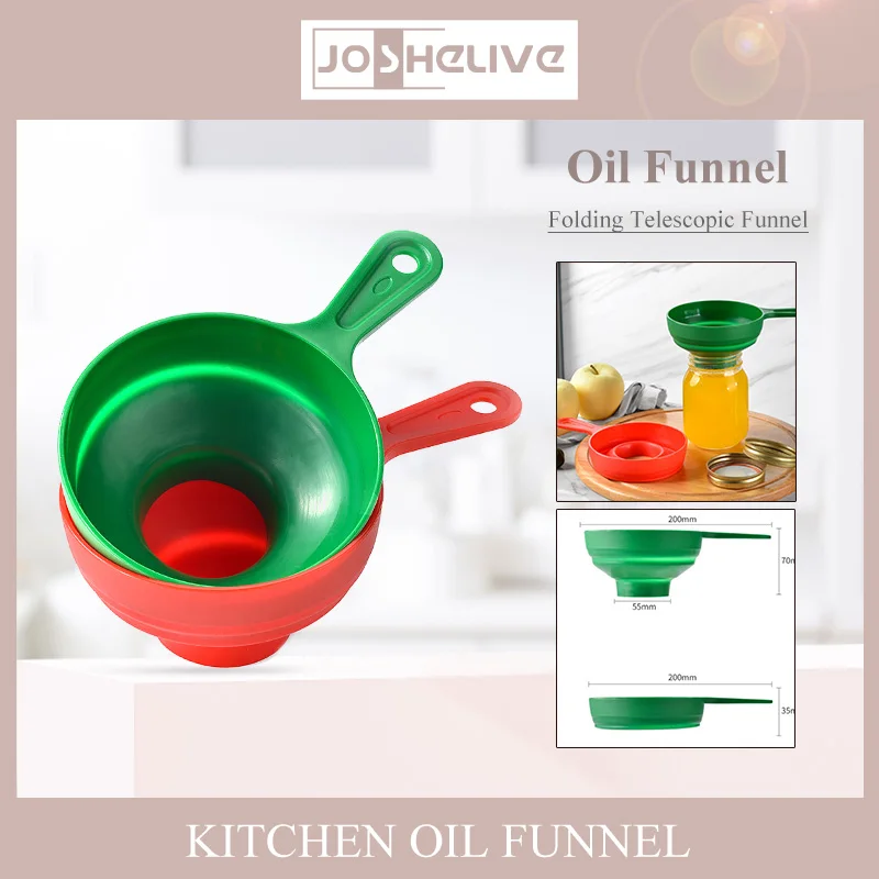 Large Canned Jam Telescopic Funnel Spice Large Canned Jar Spice Funnel ...