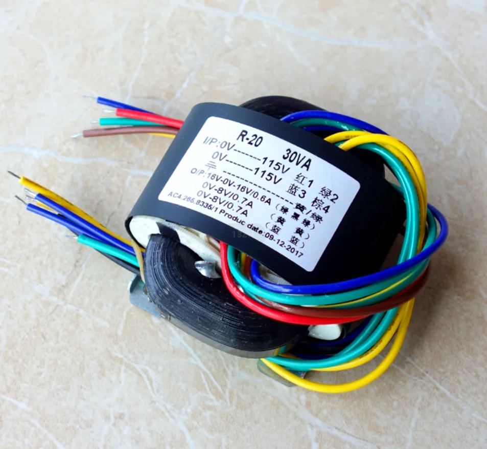30W-R-N-R-Type-Transformer-DAC-Dedicated-Dual-16V-Plus-Two-Sets-Of ...