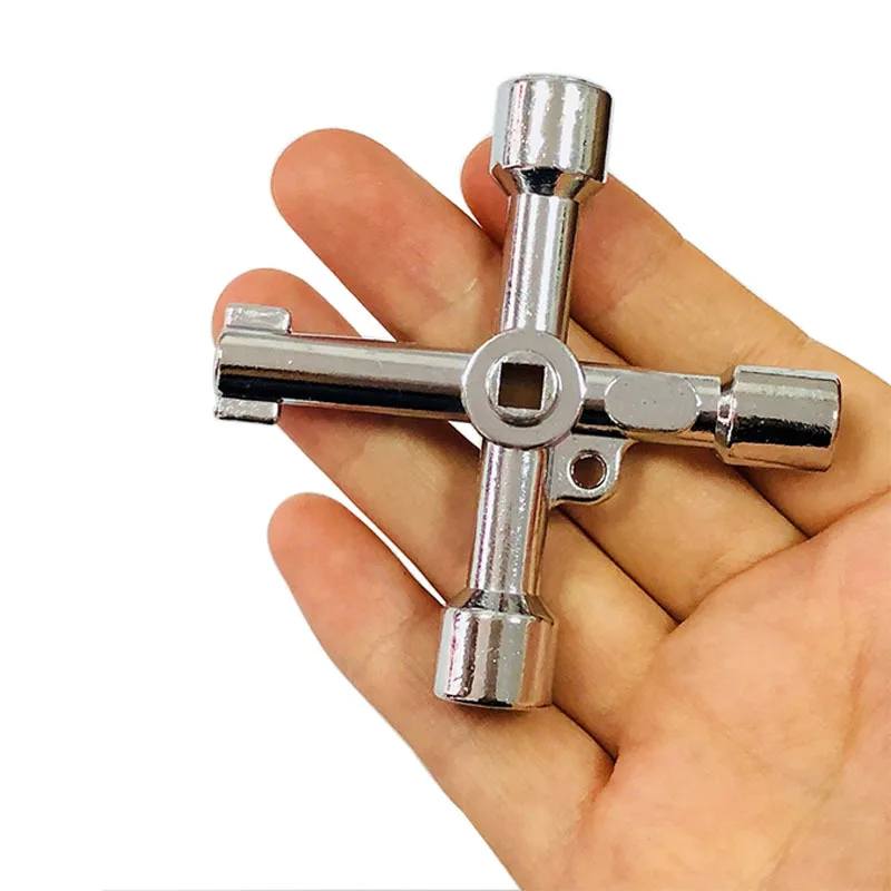 Universal Square Wrench Tool Key Wrench Cross Switch Alloy for Elevator ...