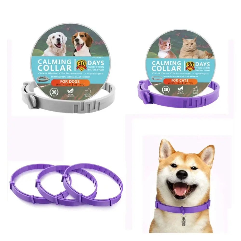 Adjustable-Pet-Calming-Collar-Portable-TPR-38cm-63-5cm-Pet-Supplies ...