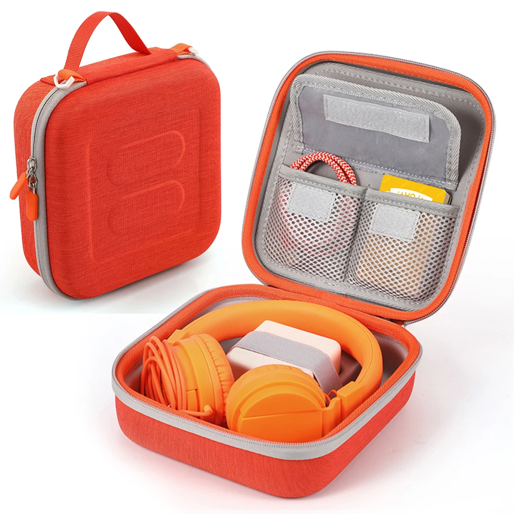 Hard Case Hold Up To 20 Cards/Charging Cable for Yoto Mini Kids Audio ...