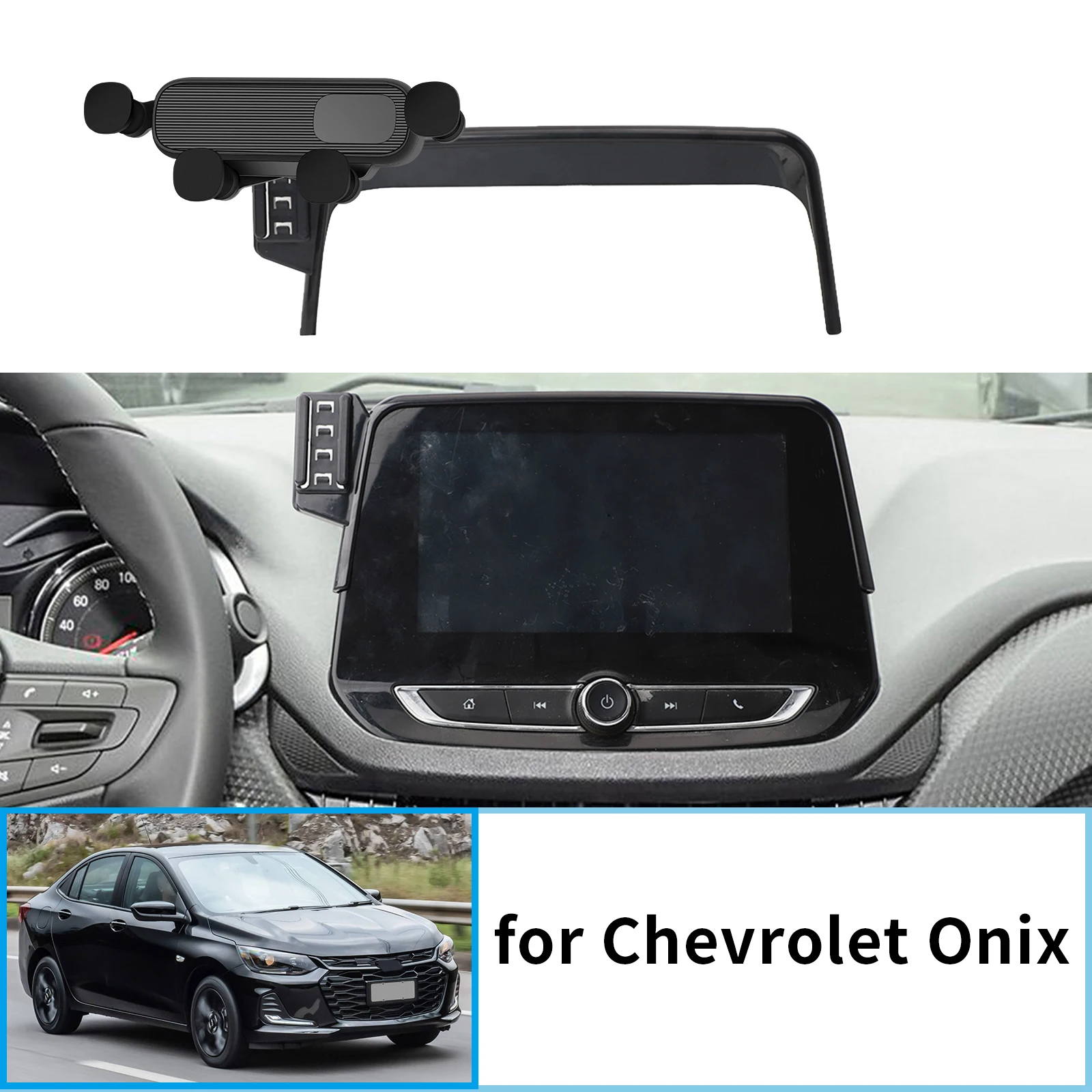 Car Mobile Phone Holder for Chevrolet Onix 2020 2021 2022 2023 (8.0inch ...