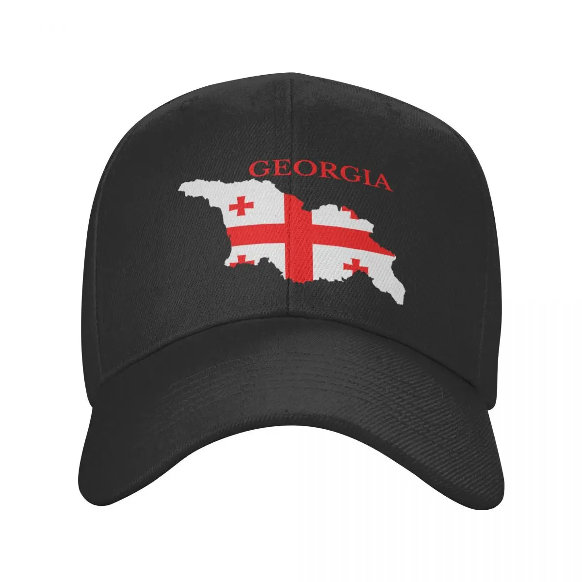 Classic-Georgia-Flag-Map-Baseball-Cap-for-Men-Women-Custom-Adjustable ...