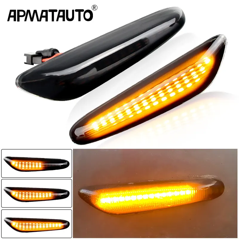 For BMW E60 E90 E91 E81 E83 E88 E92 E82 E46 Dynamic Repeater Side ...