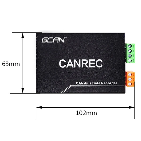 GCAN 402 CANbus Recorder Max 128G Storage Capacity Can Use TF Card ...
